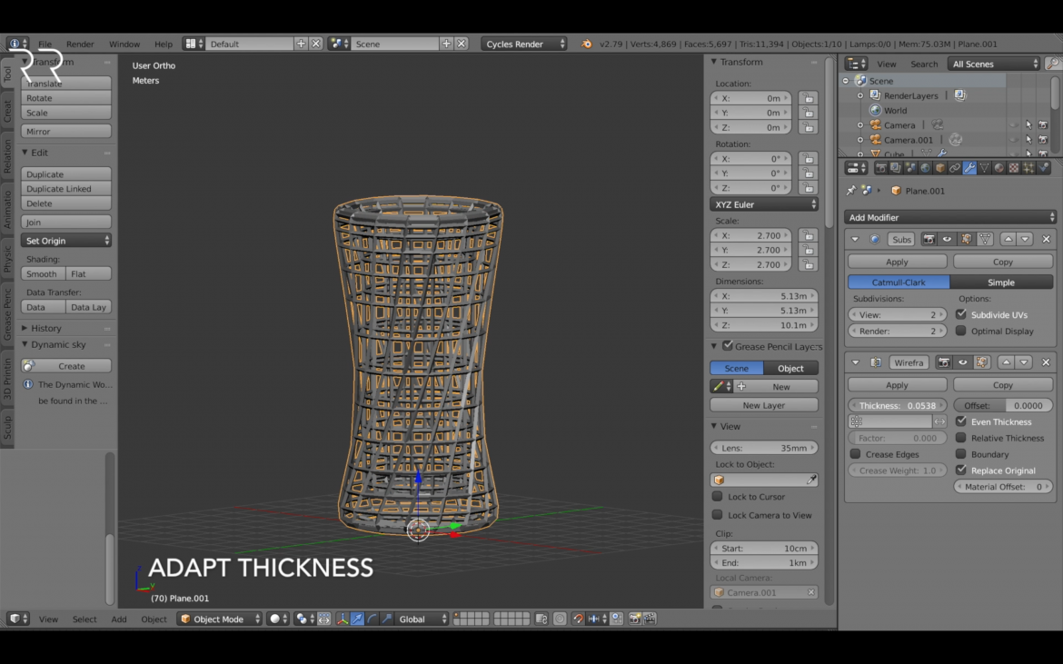 Creating Basic Lattice Structures With Blender 3d Romanreiner